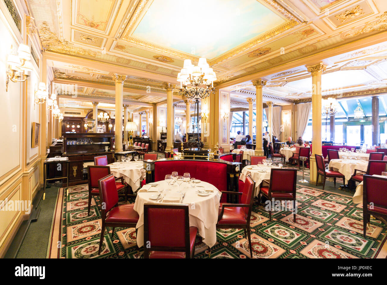 Opera garnier restaurant paris hi-res stock photography and images - Alamy