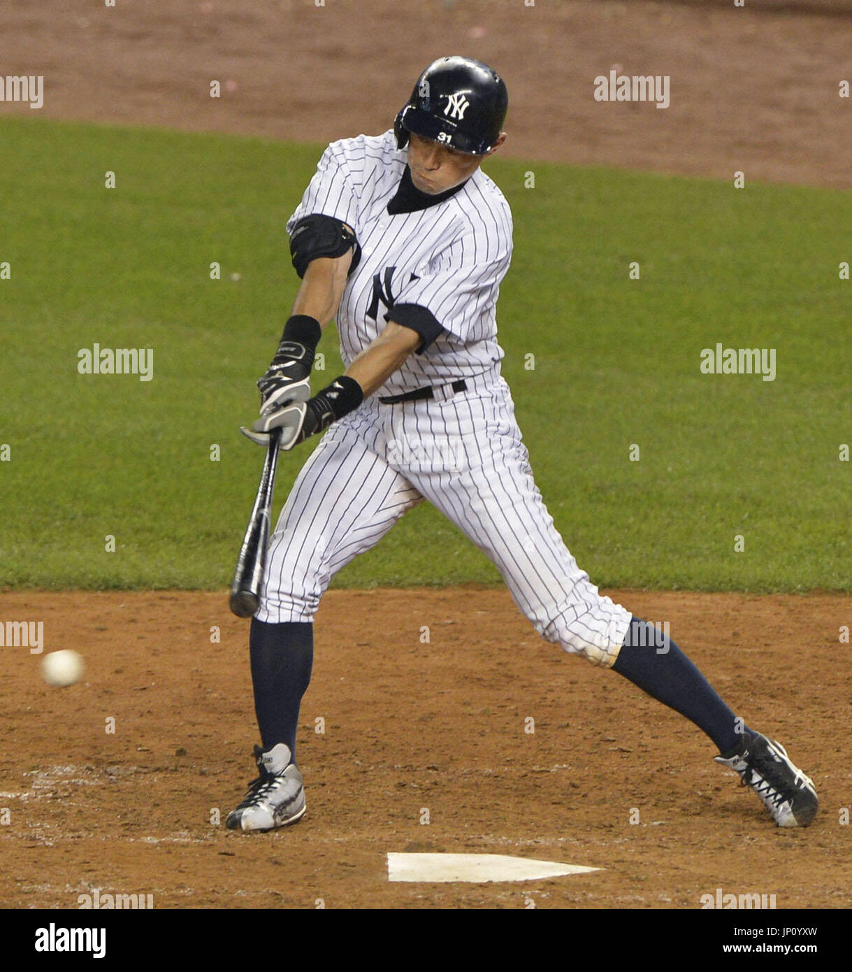 NEW YORK, United States - New York Yankees right fielder Ichiro Suzuki ...