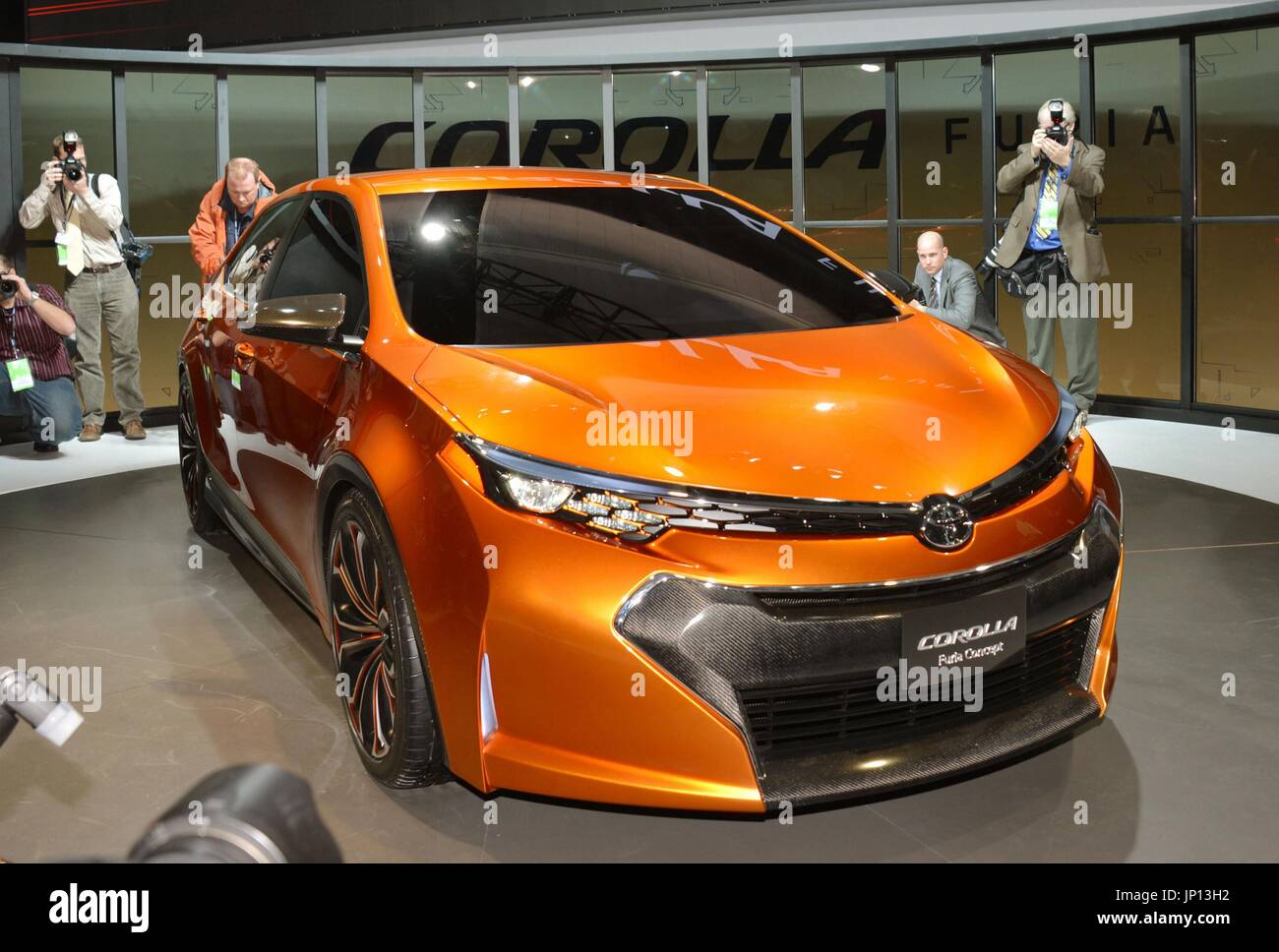 DETROIT, United States - Photo shows a new Corolla of Japanese ...