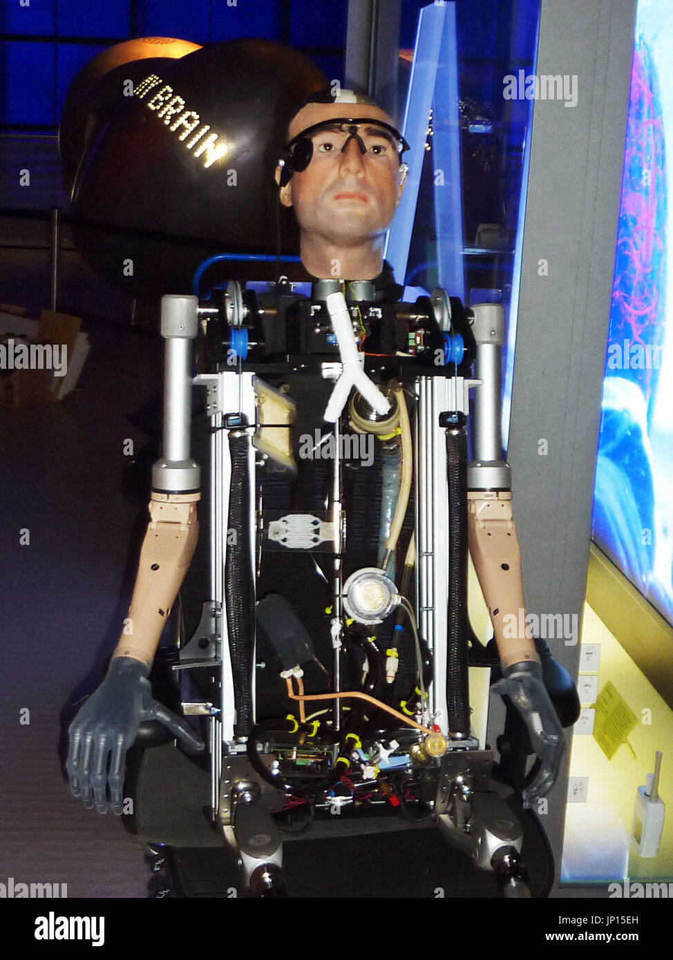 London Britain Bionic Man Rex Begins Display At The Science Museum
