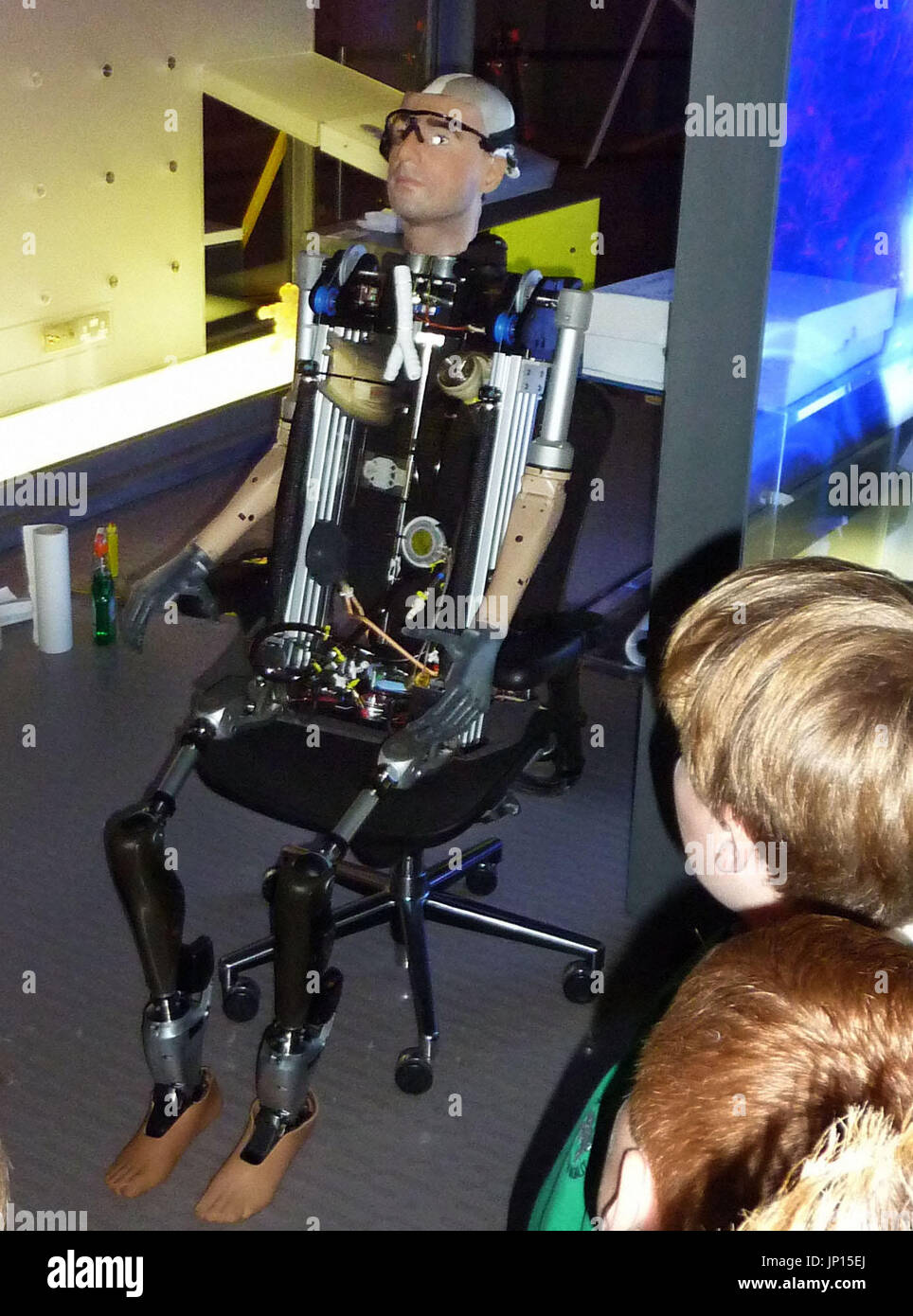 LONDON, Britain - "Bionic man" Rex begins display at the Science Museum ...
