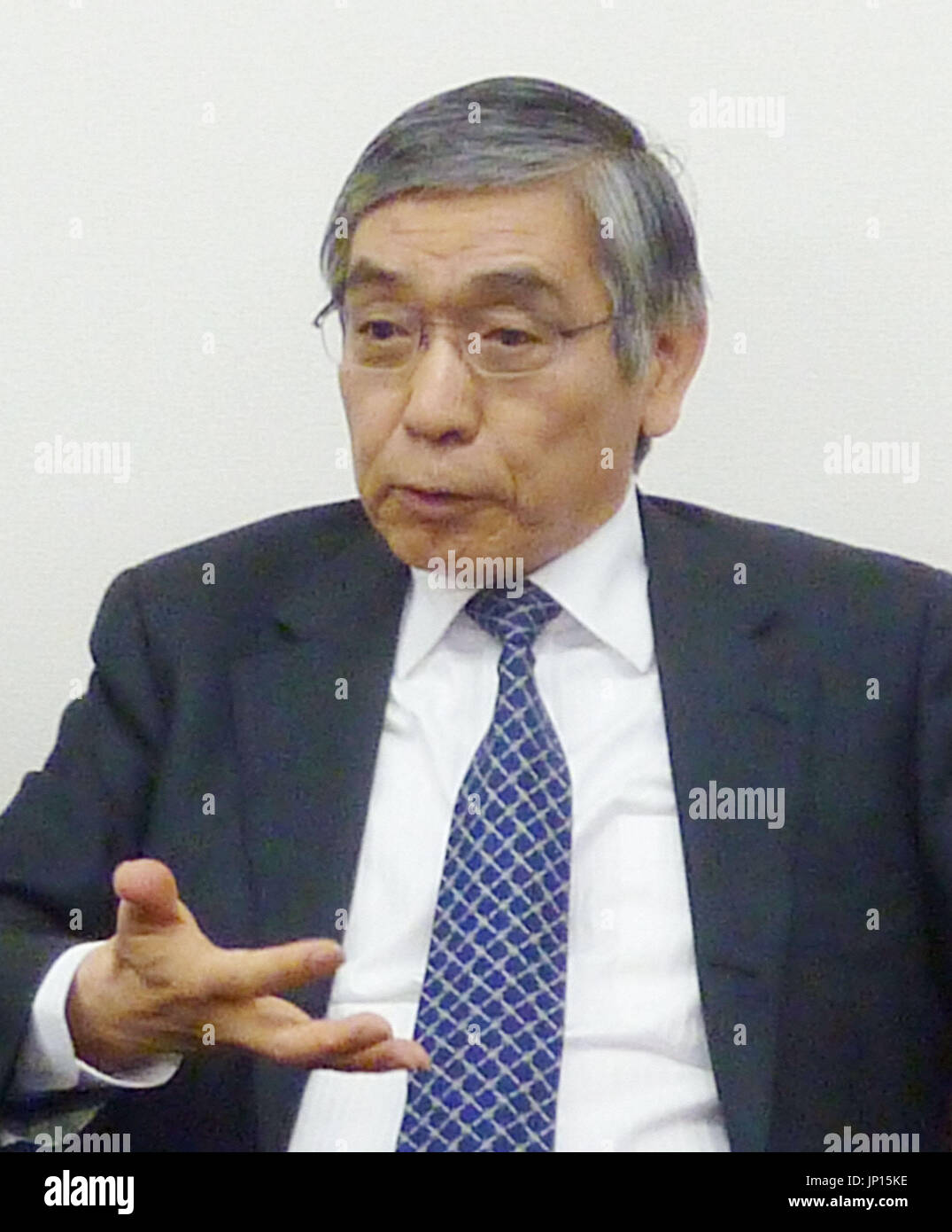 TOKYO, Japan - Asian Development Bank President Haruhiko Kuroda speaks ...