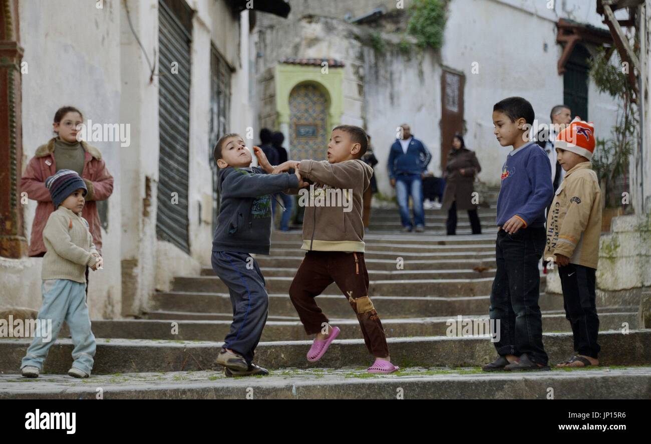 ALGIERS, Algeria - A Jan. 29, 2013, photo shows children playing in the ...