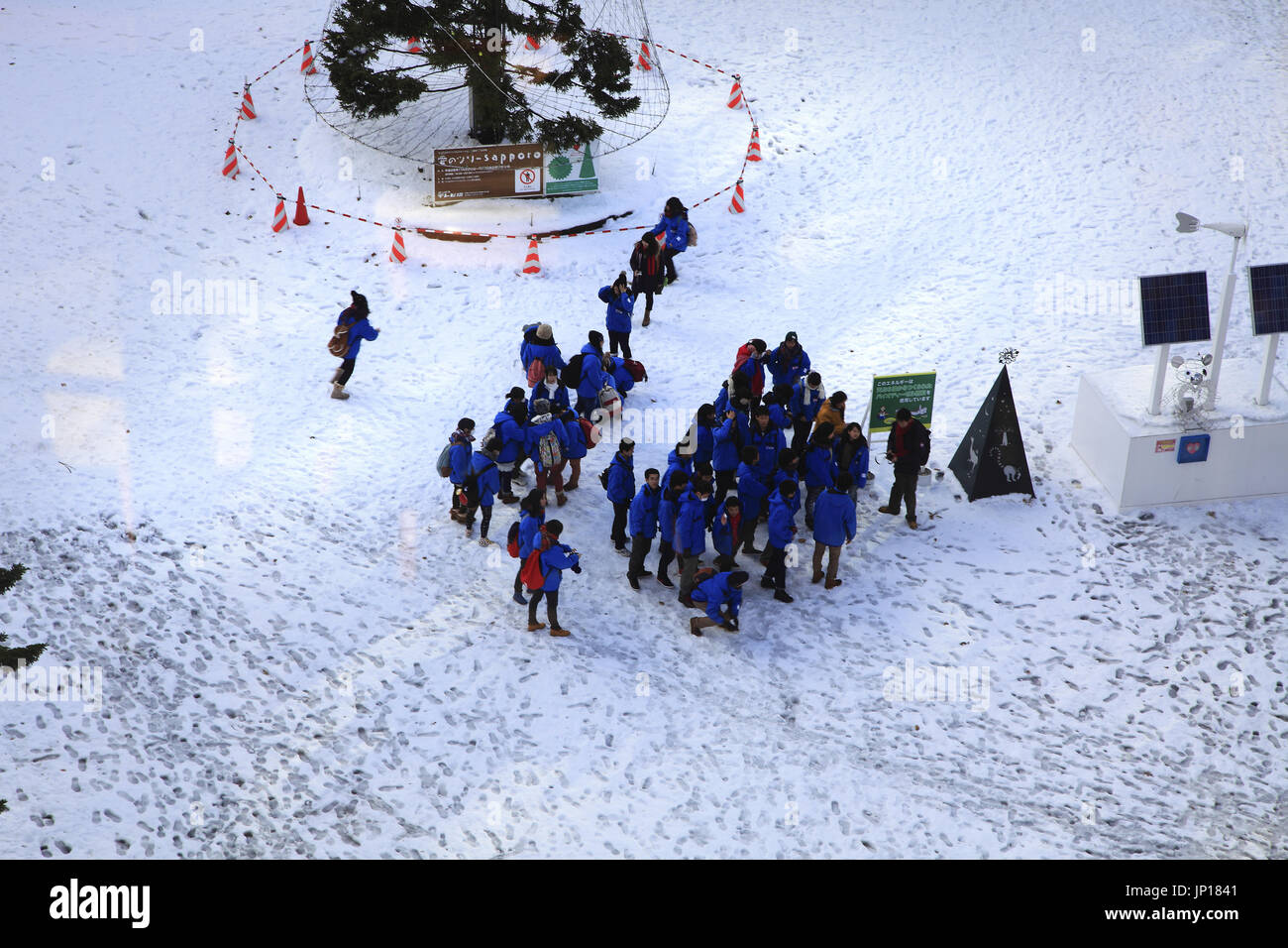 Sapporo in Winter Stock Photo - Alamy