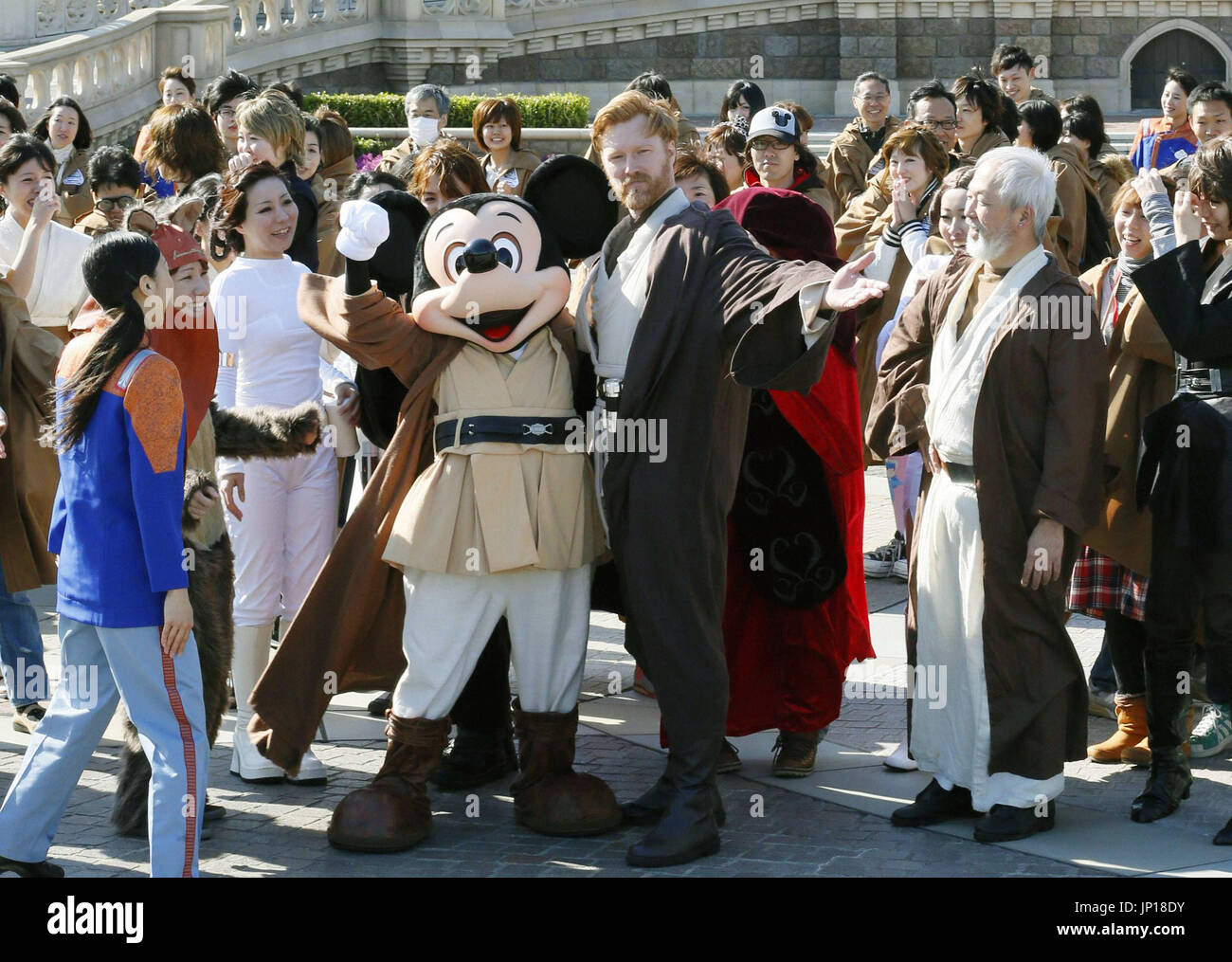 URAYASU, Japan - Guests dress as characters from Star Wars as a ...