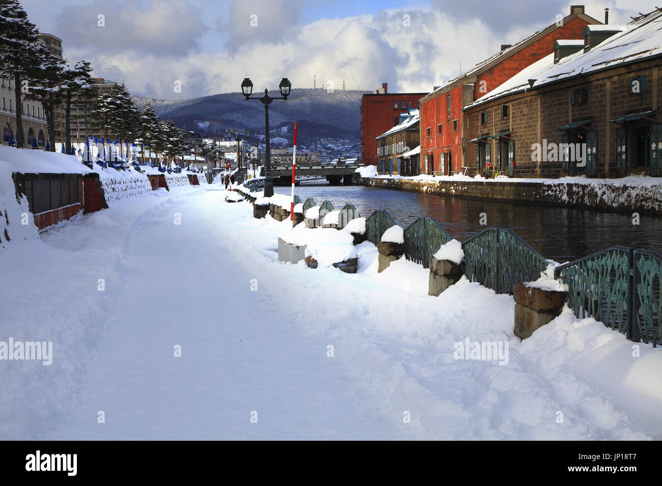 Sapporo in Winter Stock Photo - Alamy