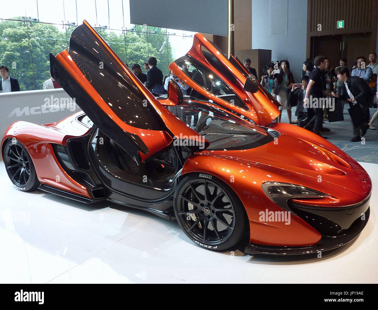 TOKYO, Japan - McLaren Automotive unveils the new P1 sports car in ...