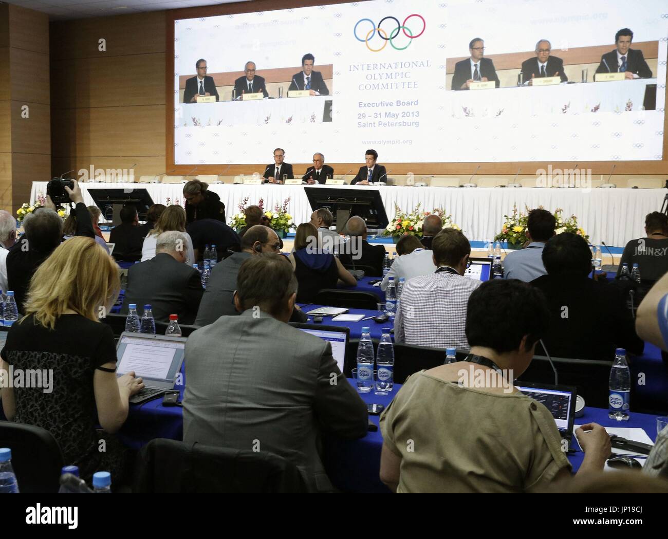 ST. PETERSBURG, Russia - The International Olympic Committee holds a ...