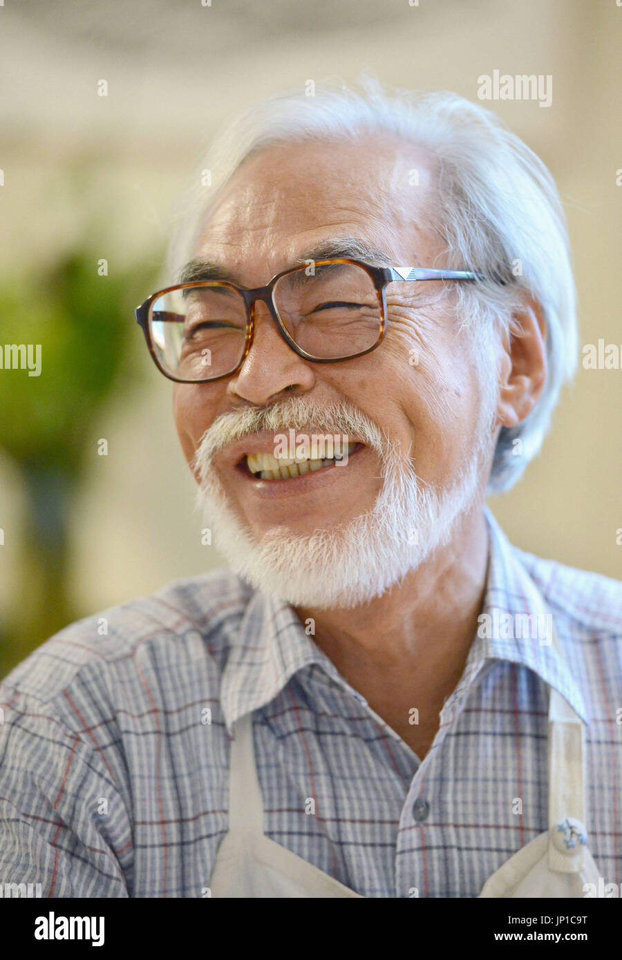 TOKYO, Japan - Japanese animation film director Hayao Miyazaki gives an ...
