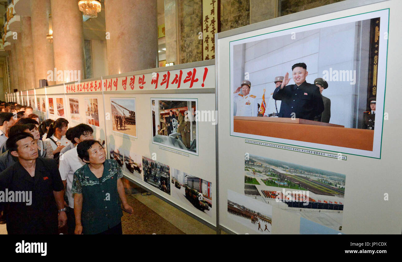 PYONGYANG, North Korea - A photo exhibition begins in Pyongyang, North ...