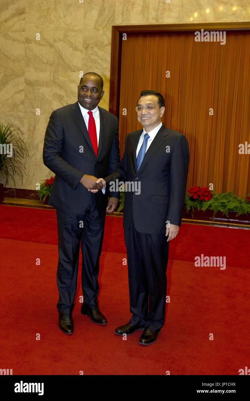 BEIJING, China - File photo shows Dominican Prime Minister Roosevelt ...