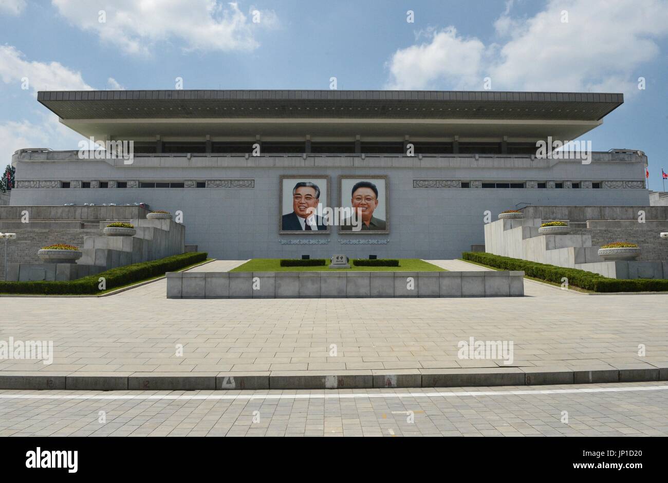 PYONGYANG, North Korea - Photo shows Kim Il Sung Square in Pyongyang ...