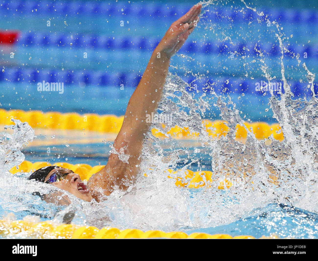 BARCELONA, Spain - Japan's Daiya Seto swims backstroke in the men's 400 ...