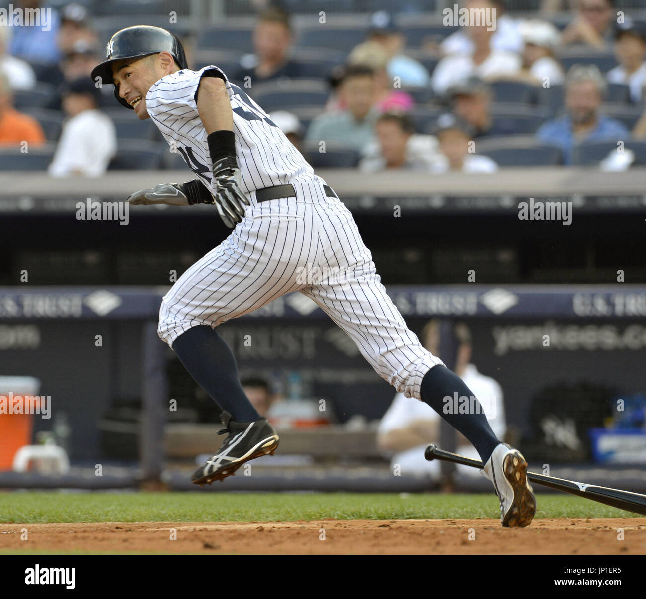 NEW YORK, United States - New York Yankees outfielder Ichiro Suzuki ...