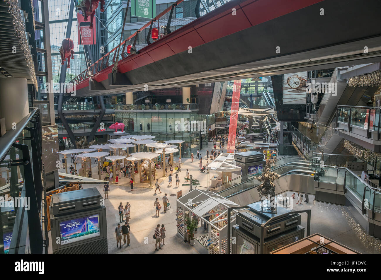 Parkview Green FangCaoDi shopping center in Beijing, China. 30-Jul-2017 ...