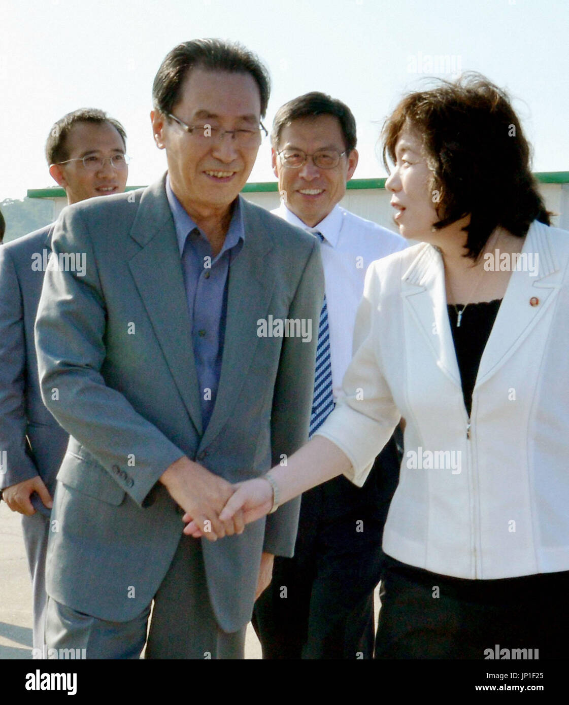PYONGYANG, North Korea - Wu Dawei (L), China's special envoy in charge ...