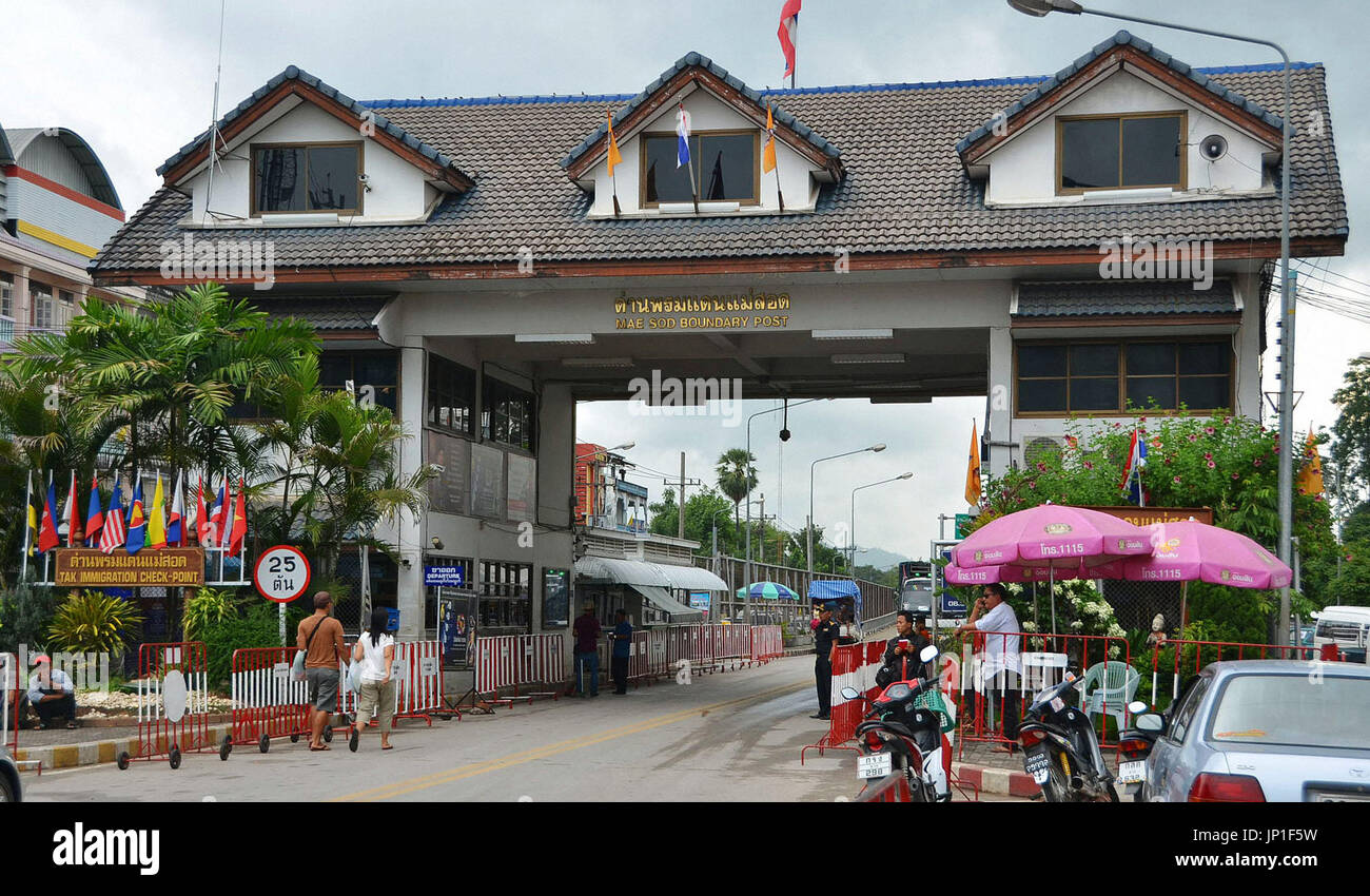 YANGON, Myanmar - Photo taken in June 2013 shows Myanmar's border ...