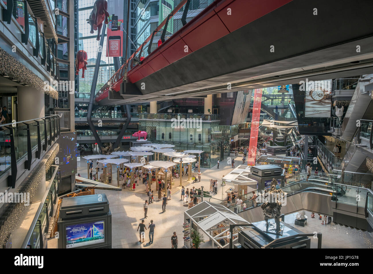Parkview green shopping mall beijing hi-res stock photography and ...