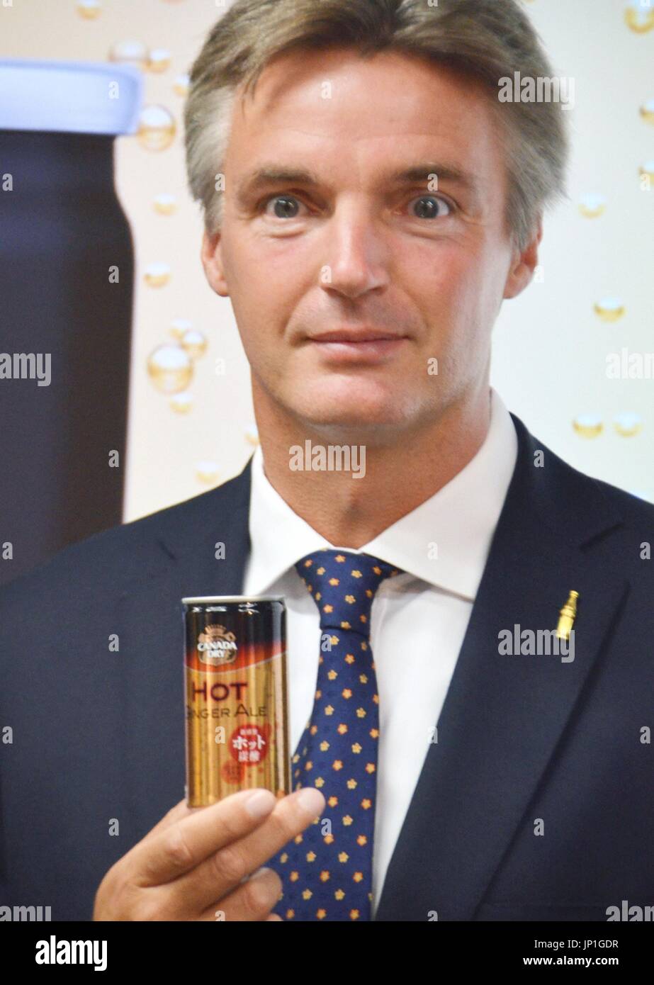 TOKYO, Japan - Tim Brett, the president of the Coca-Cola Company's ...