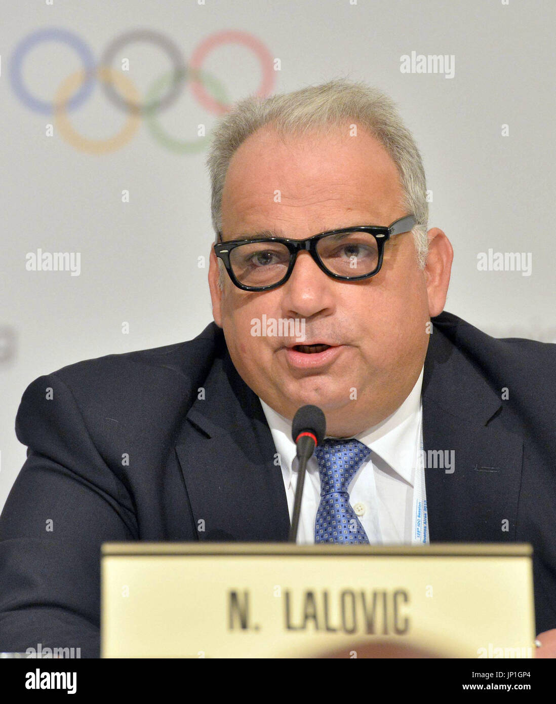 BUENOS AIRES, Argentina - Nenad Lalovic, president of wrestling's ...