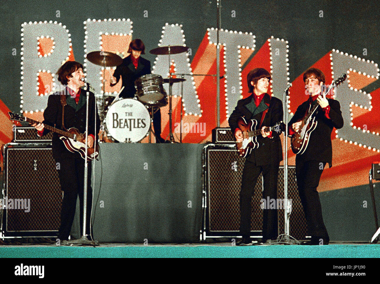 TOKYO, Japan - File photo shows The Beatles performing in Tokyo in 1966 ...