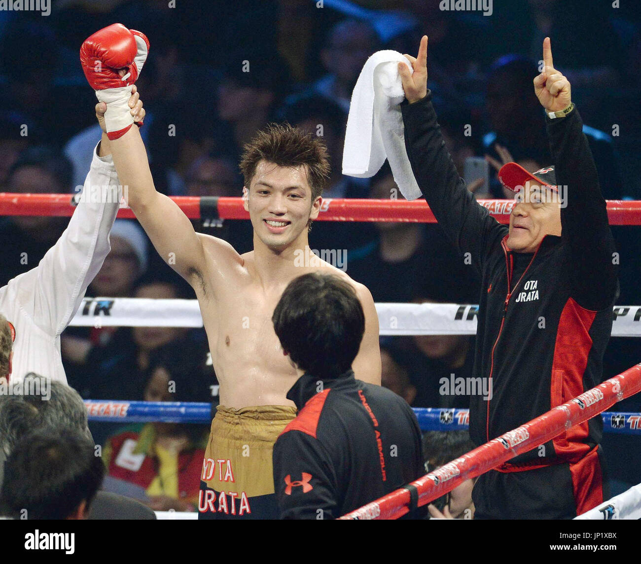 MACAO, China - London Olympics boxing middleweight gold medalist Ryota ...