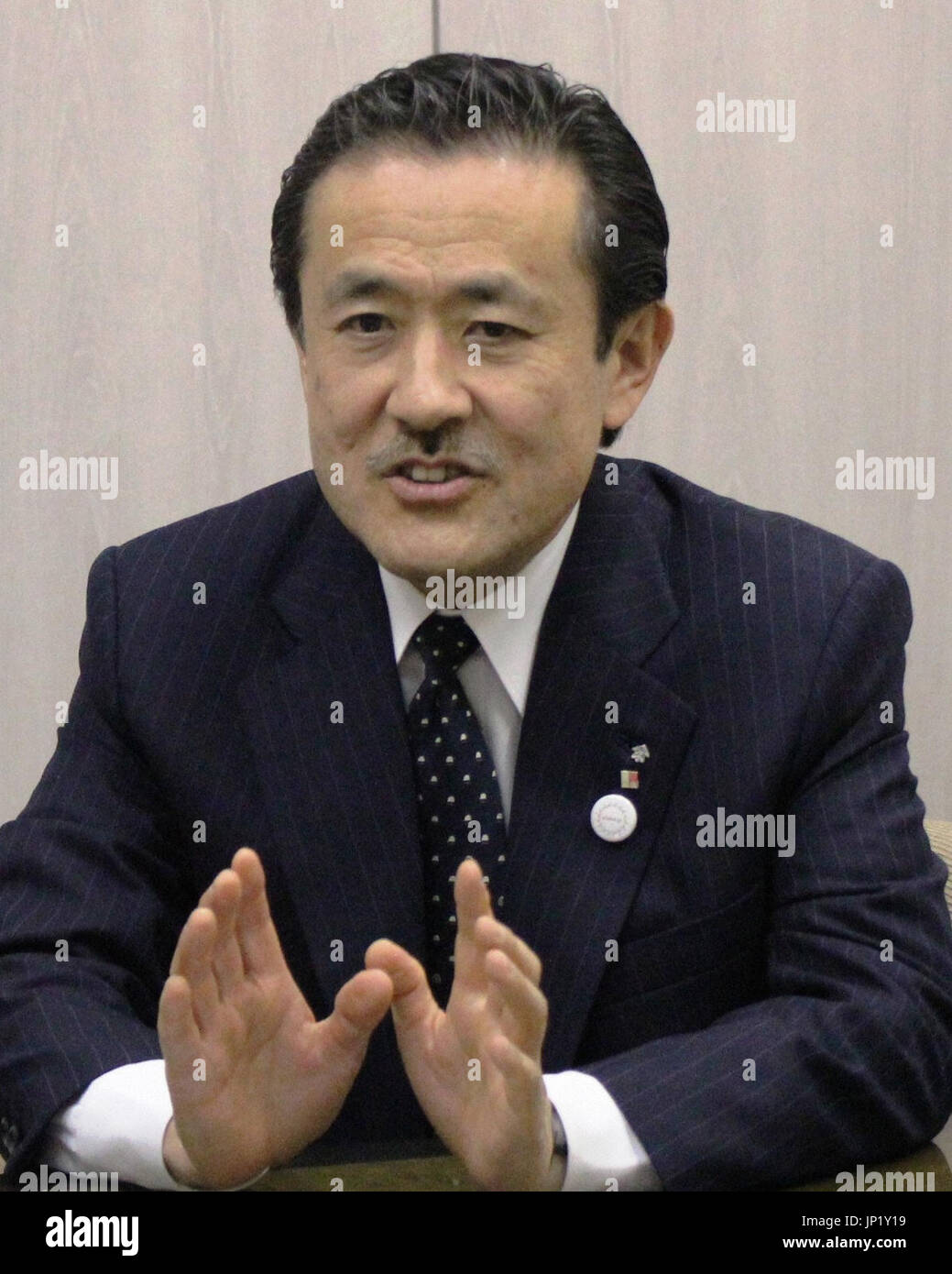 ODAWARA, Japan - Teisuke Suzuki, executive vice president of Suzuhiro ...