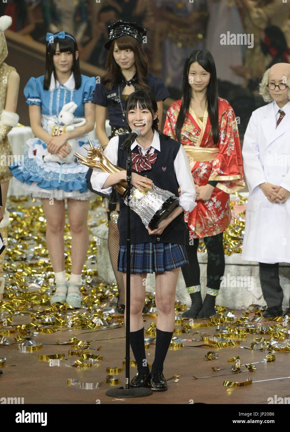 TOKYO, Japan - CORRECTING BY ADDING NOTE AT BOTTOM Jurina Matsui of the ...