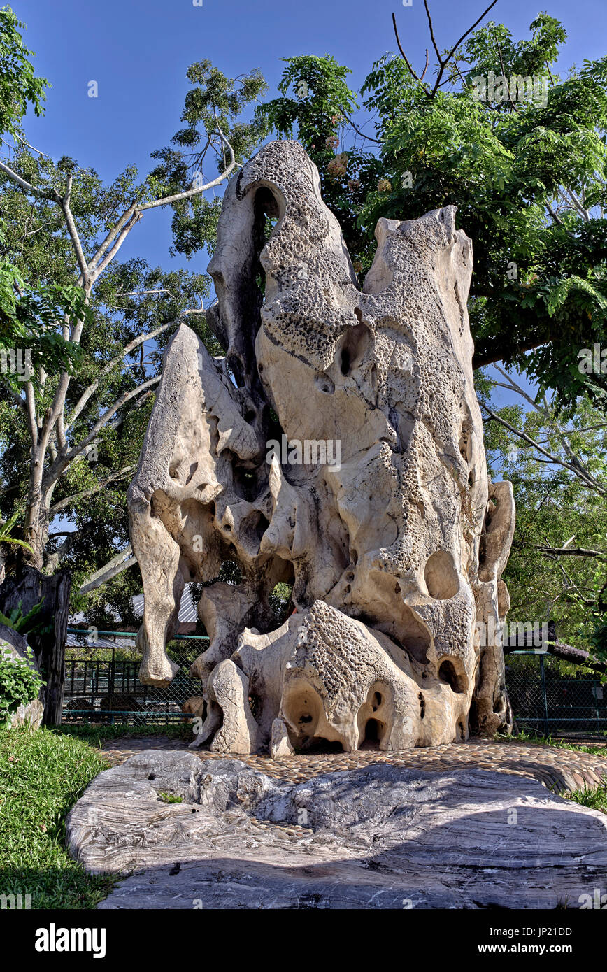 Unusual rock and stone formation. Natural geological odd shapes Stock ...