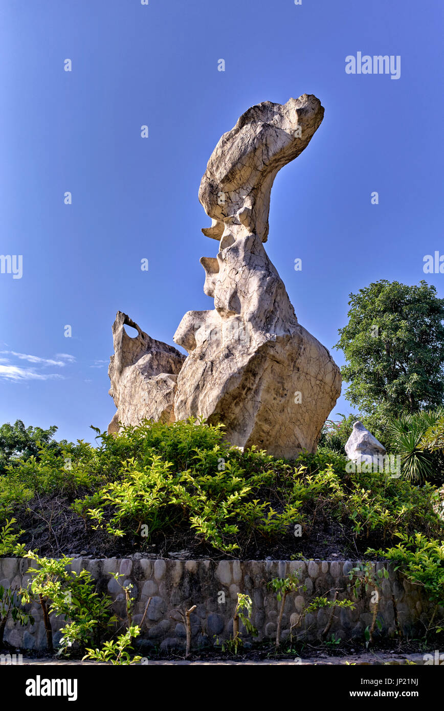 Unusual rock and stone formation. Natural geological odd shapes Stock ...