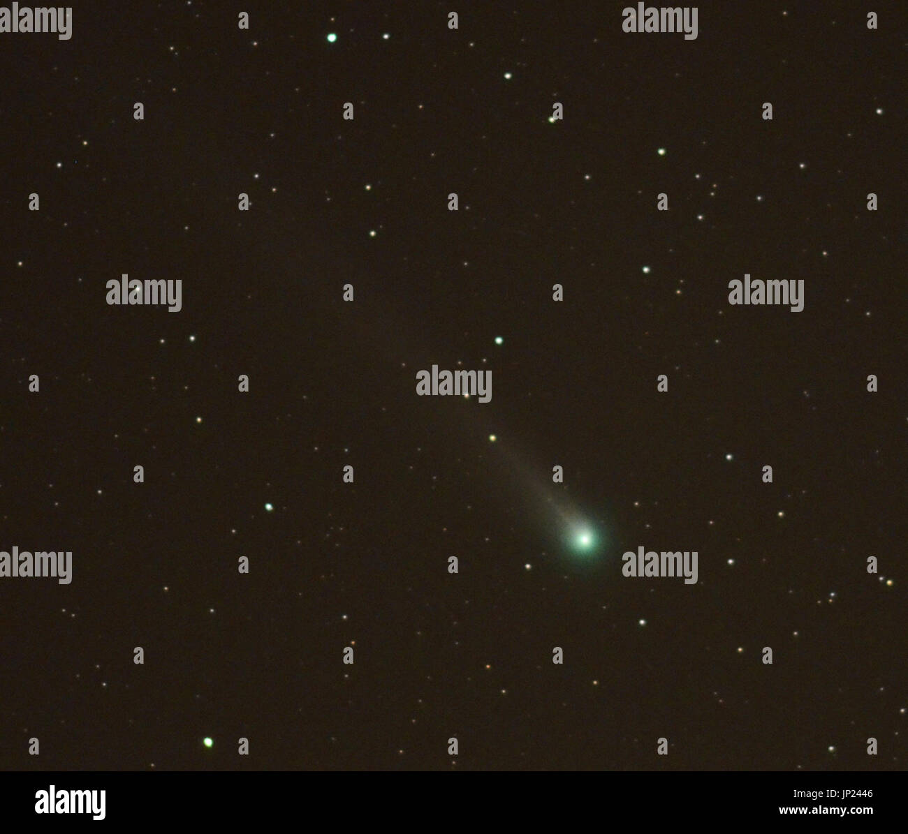 FUJINOMIYA, Japan - Comet Lovejoy is pictured from the Asagiri highland ...