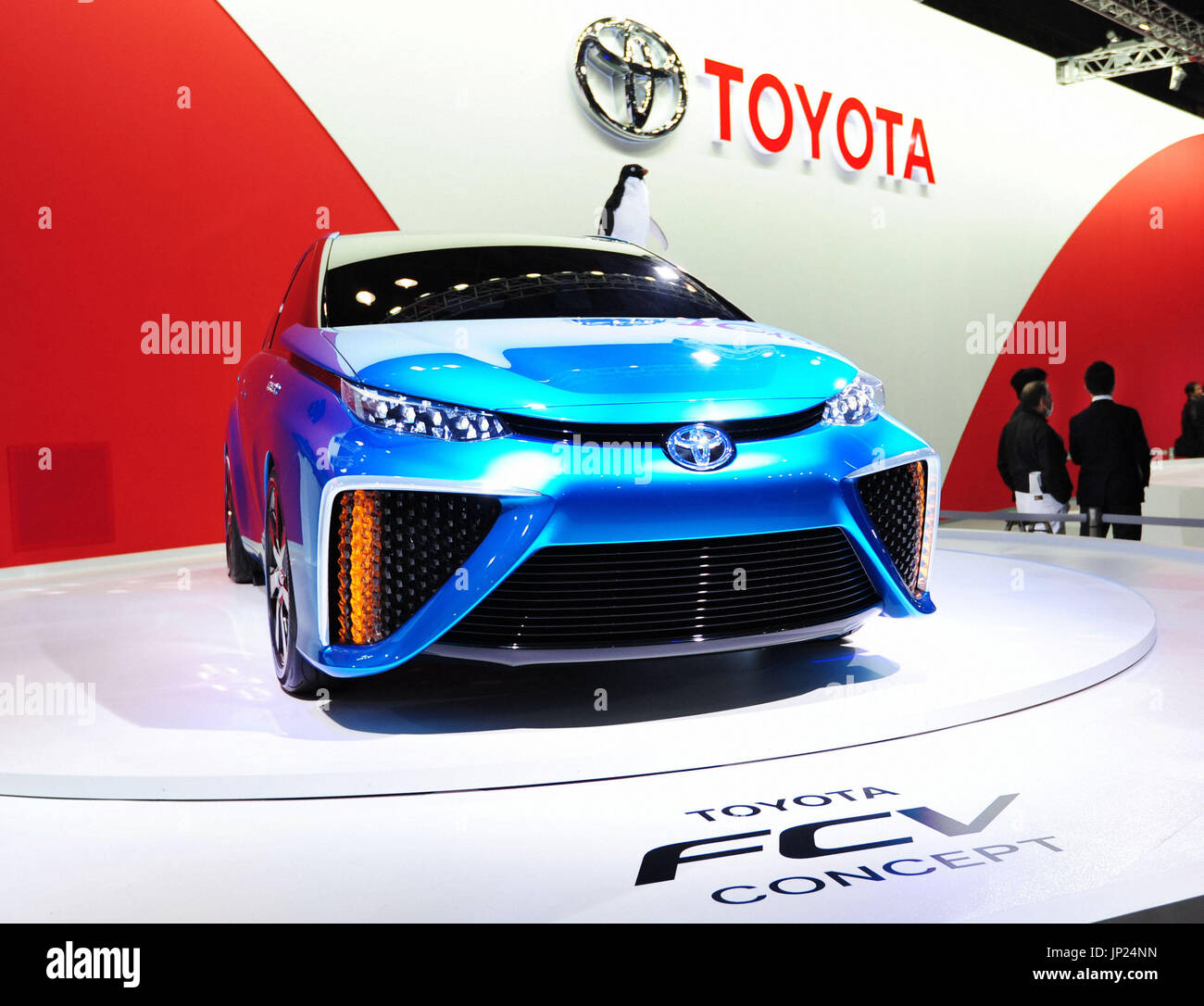 OSAKA, Japan - Photo shows Toyota Motor Corp.'s fuel-cell prototype ...
