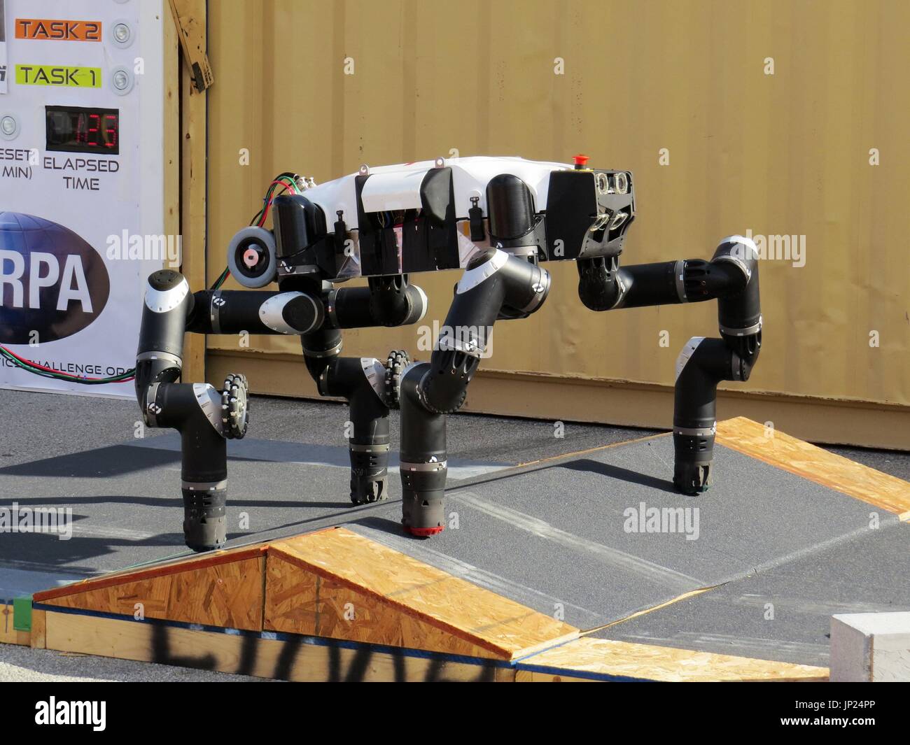 WASHINGTON, United States - Robosimian, a humanoid robot developed by ...