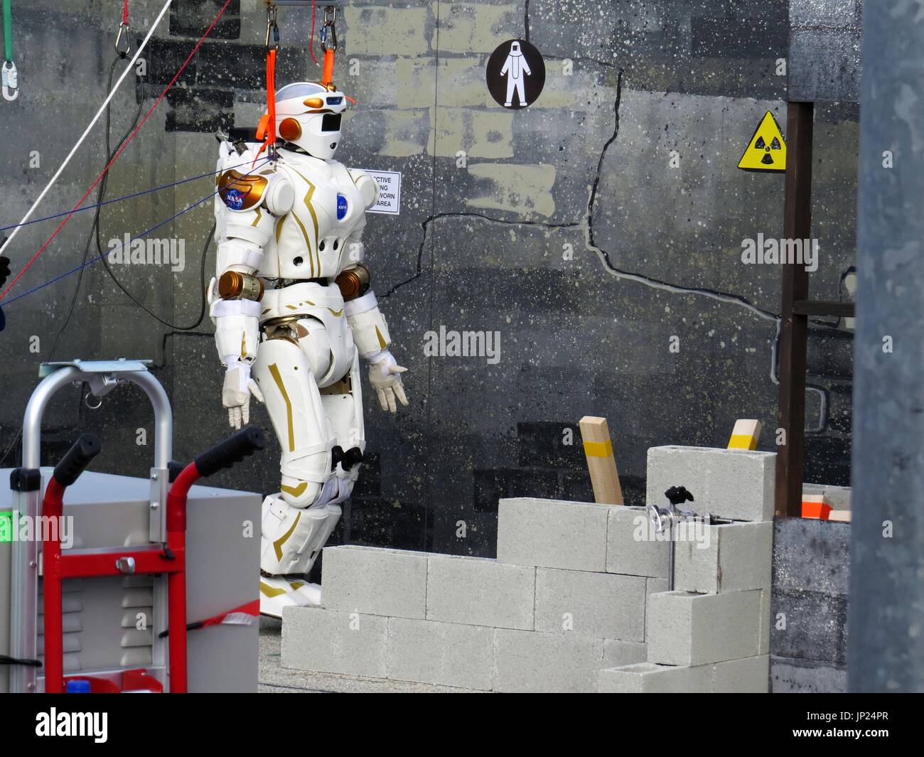 WASHINGTON, United States - Valkryie, a humanoid robot of the NASA ...