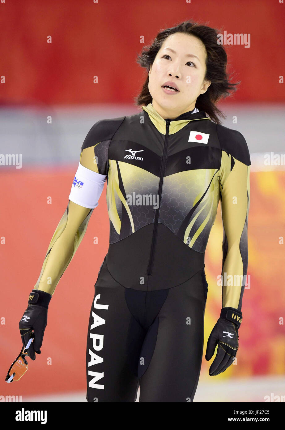 SOCHI, Russia - Shoko Fujimura of Japan finishes 15th in the Winter Olympics women's 3,000-meter ...
