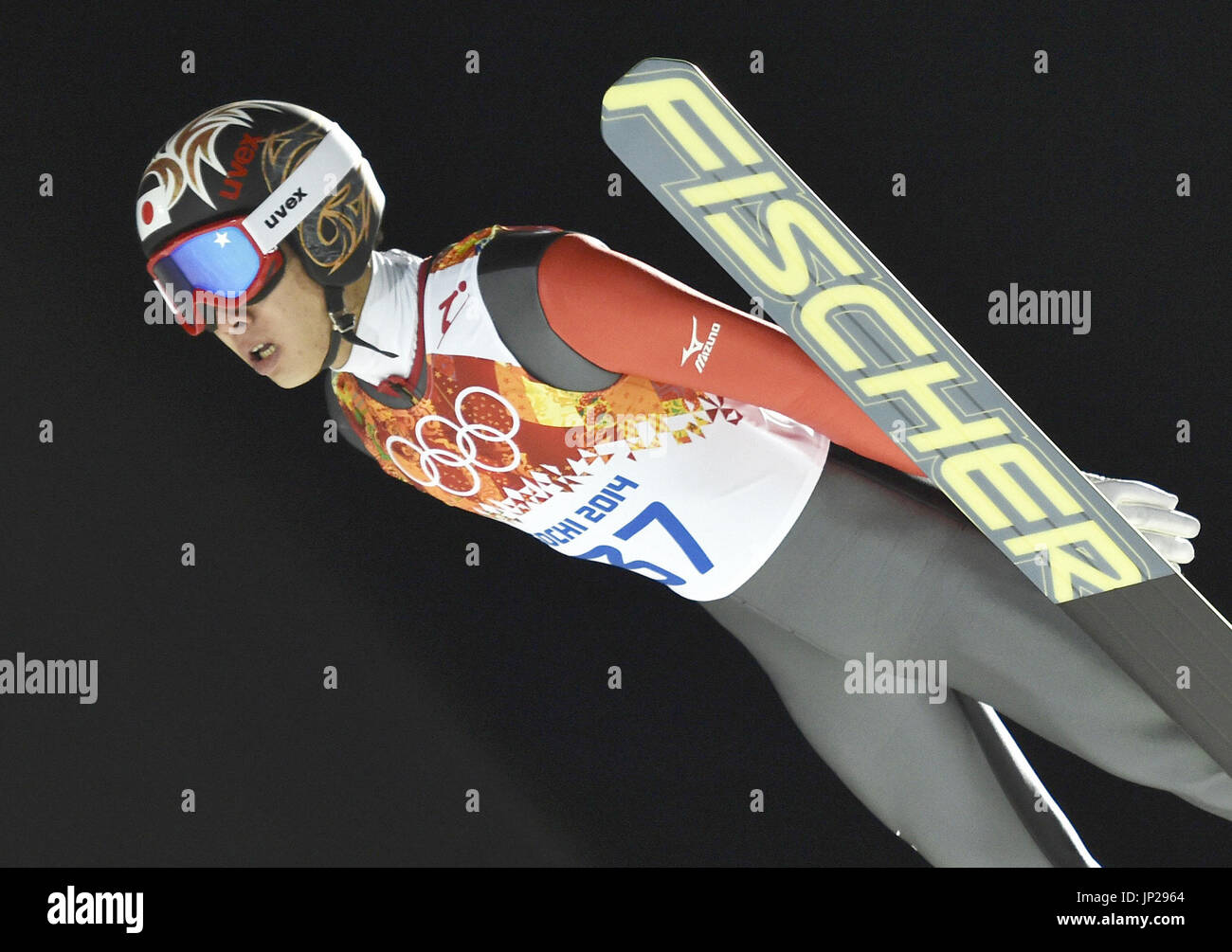 SOCHI, Russia - Taku Takeuchi of Japan competes in the first round of ...
