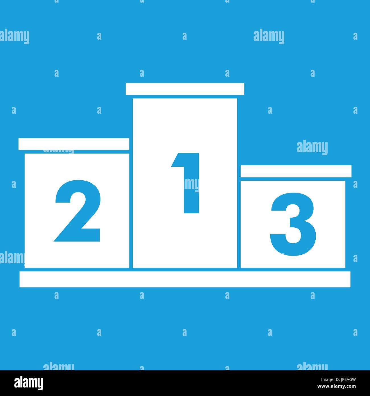 Podium winners icon white Stock Vector Image & Art - Alamy