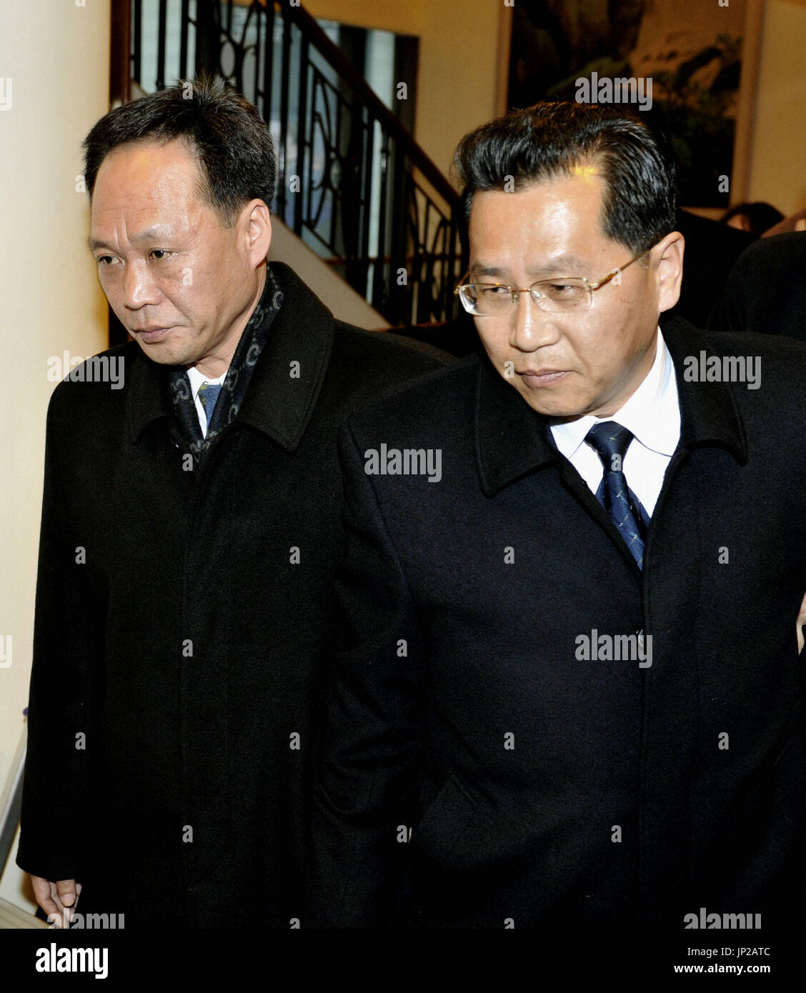 SHENYANG, China - Ri Ho Rim (R), secretary general of the North Korean ...