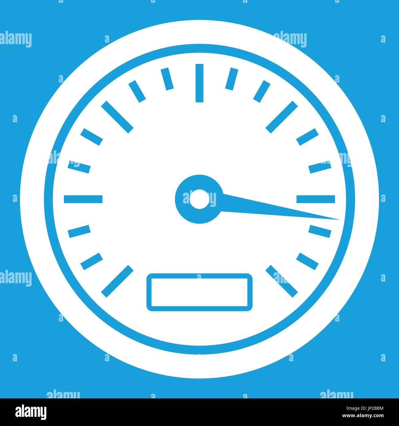 Speedometer icon white Stock Vector Image & Art - Alamy