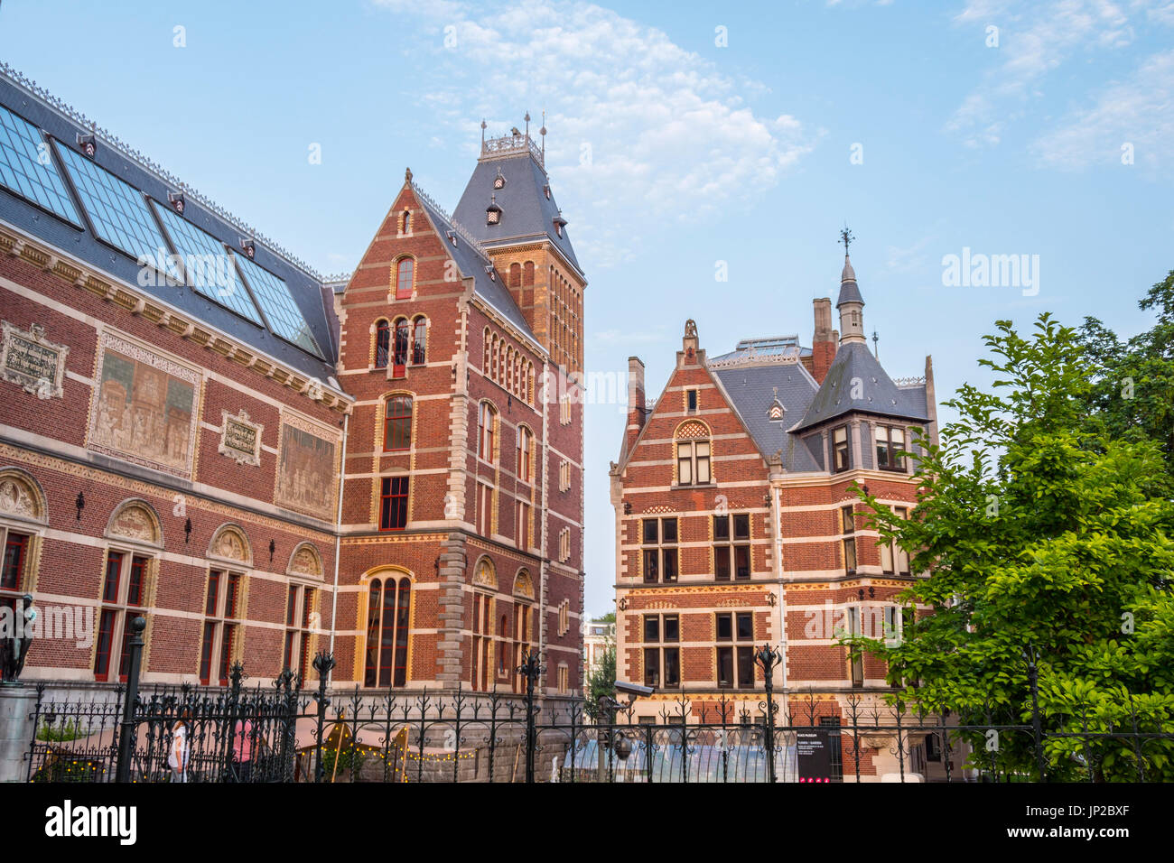 The impressive building of the National Museum Amsterdam - AMSTERDAM ...