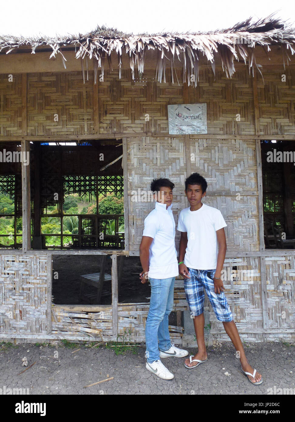 PIKIT, Philippines - Thong Makadra (L), 16, and Norfatah Dalandana, 17 ...