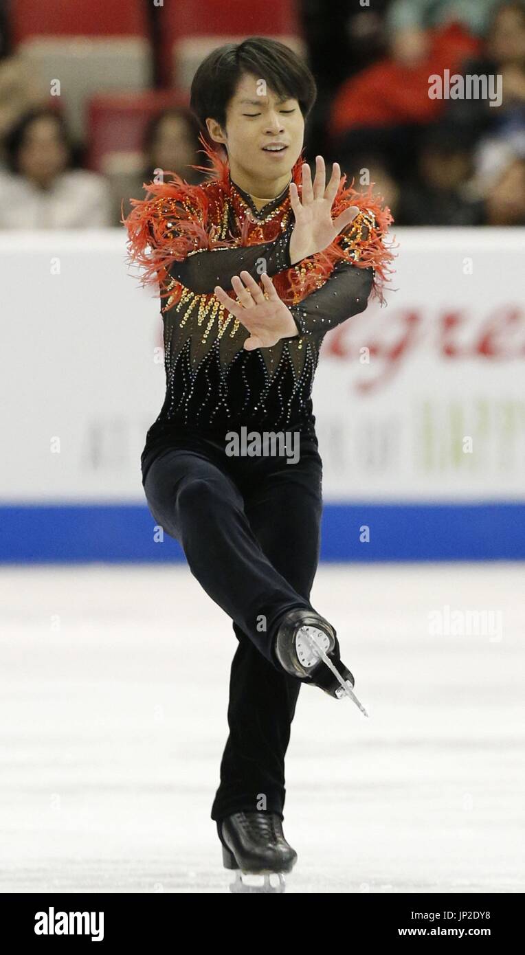 DETROIT, United States - Japan's Tatsuki Machida performs during the ...