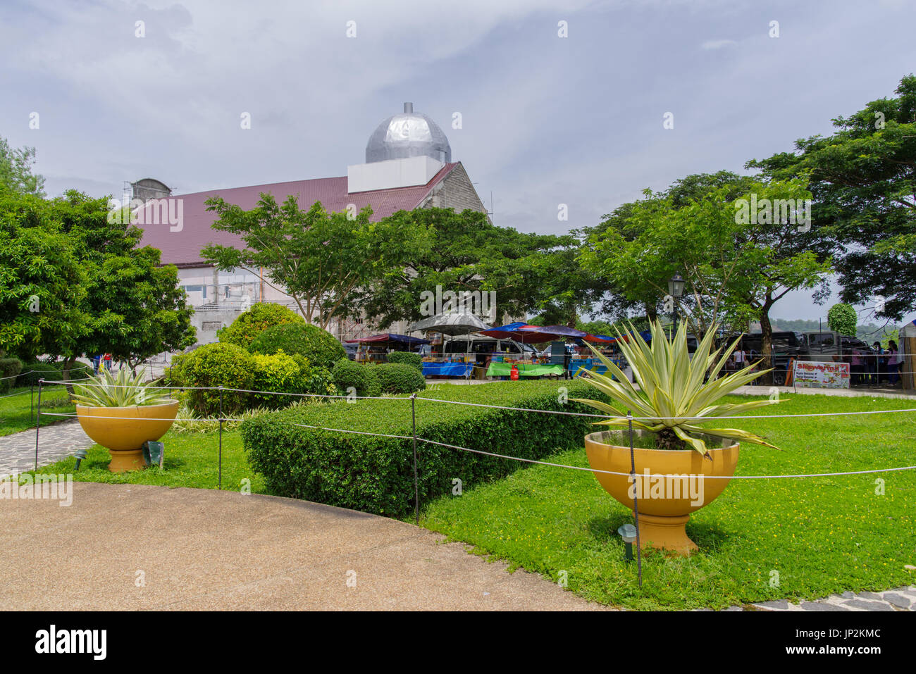 July 29, 2017 Church at the Monasterio de Tarlac, Philippines Stock ...