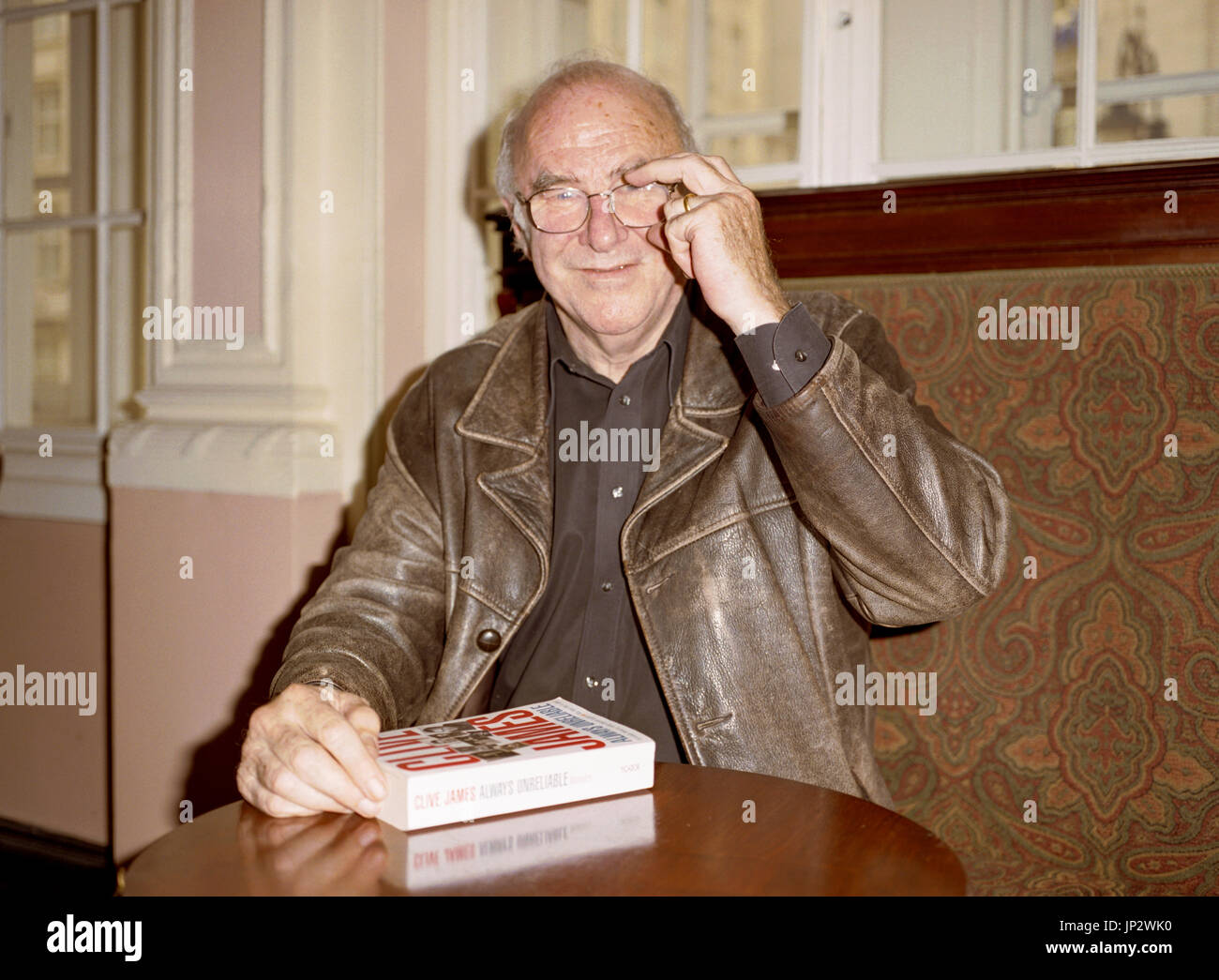 Clive James Australian author critic and television presenter, London ...