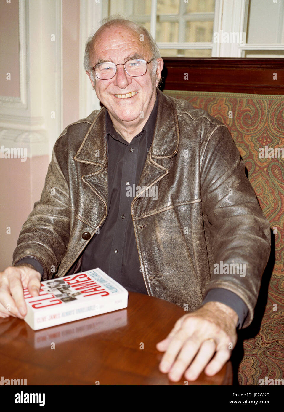 Clive James Australian author critic and television presenter, London ...