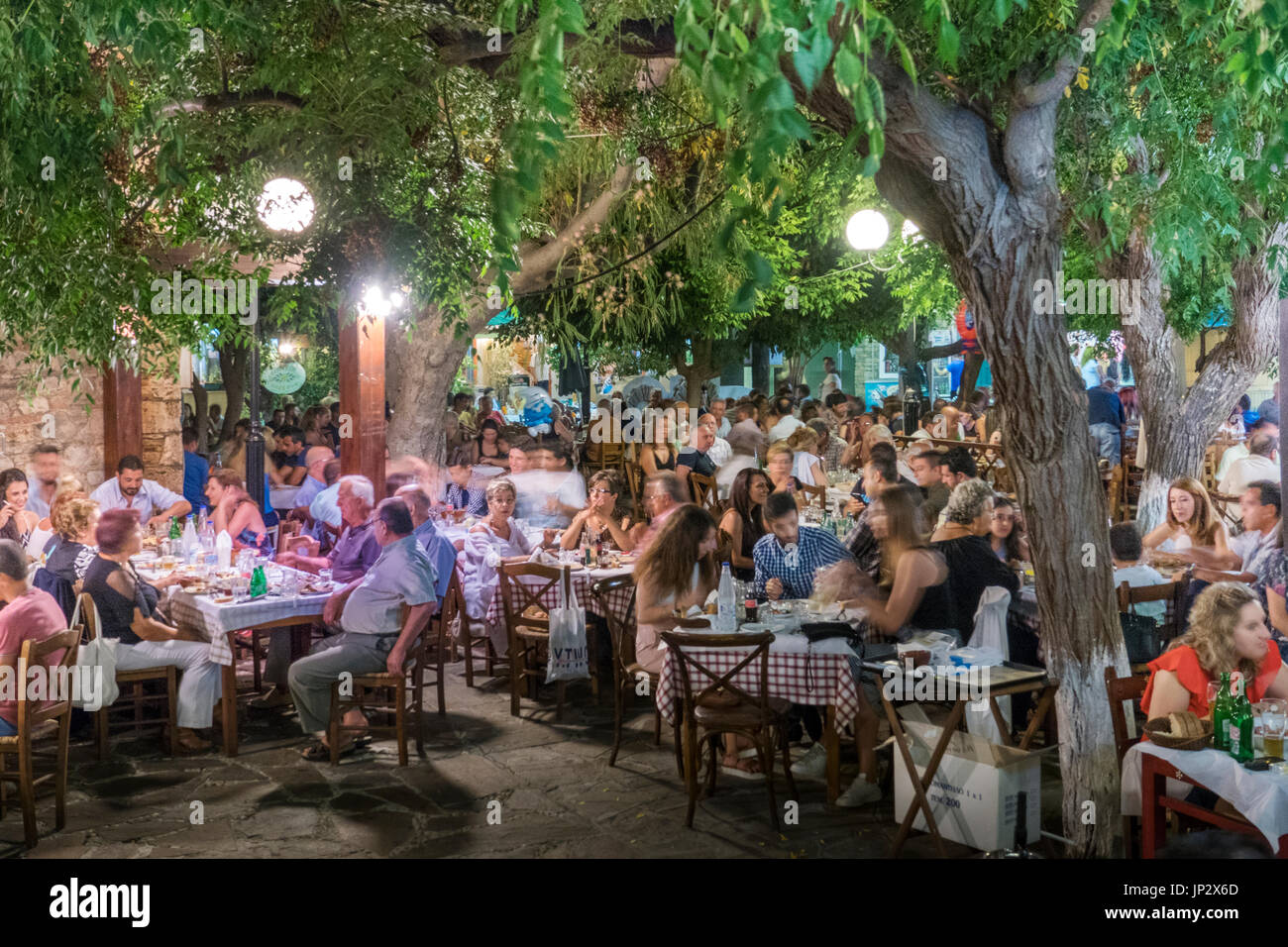 Samos greece taverna hi-res stock photography and images - Alamy