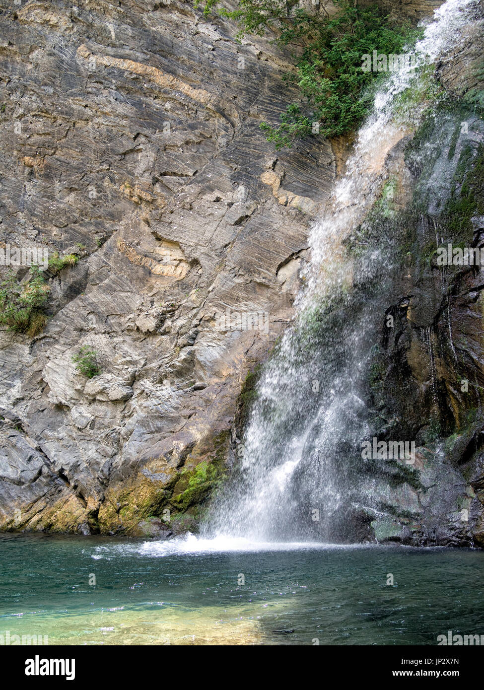 Vertical shot waterfall river hi-res stock photography and images - Alamy