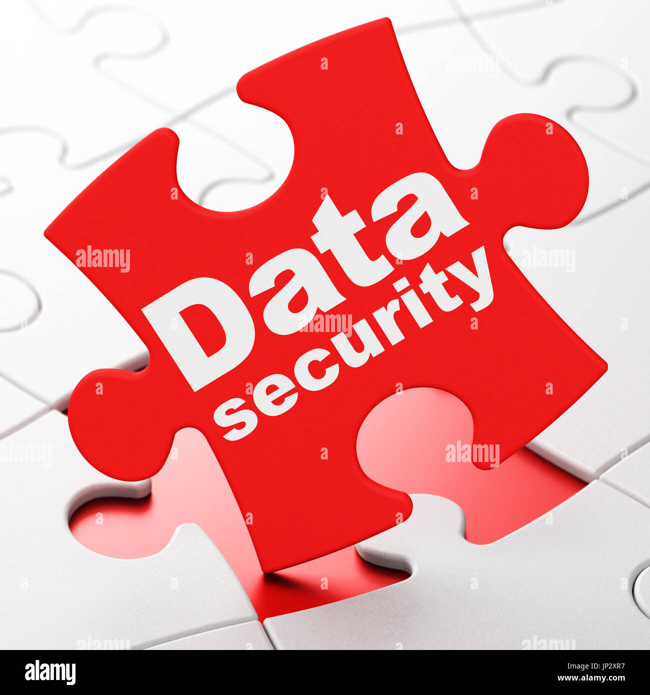 Safety concept: Data Security on puzzle background Stock Photo - Alamy
