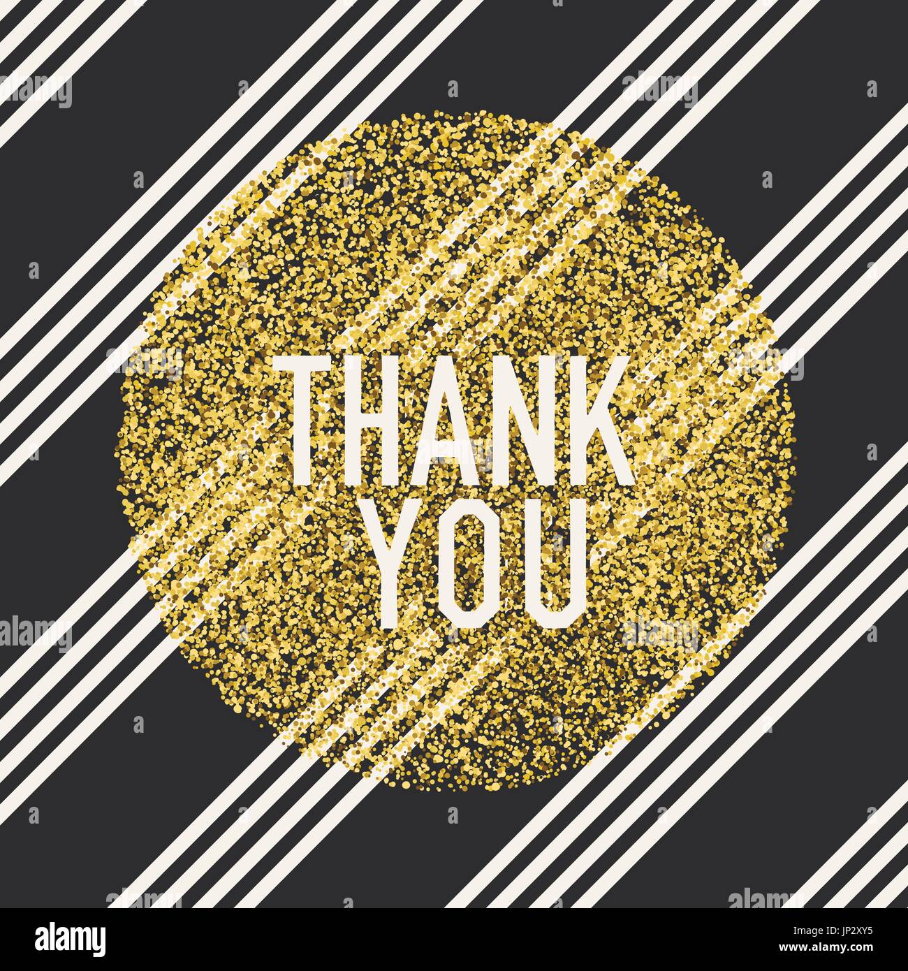 Thank you. Invitation card design template. Diagonal lines pattern and ...