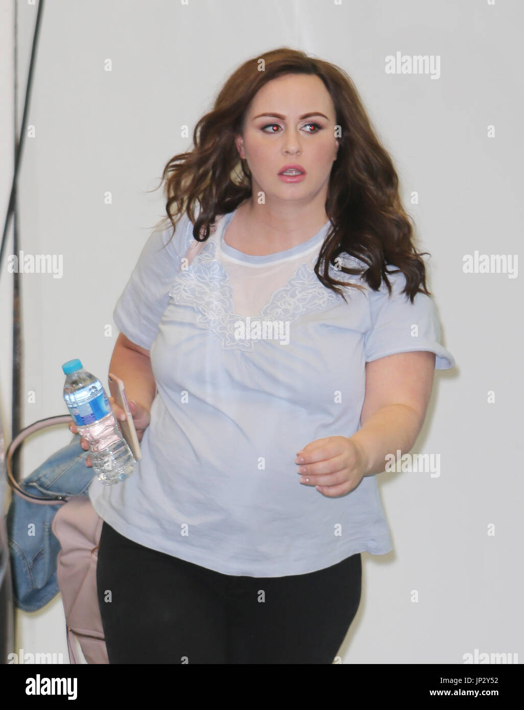 Chanelle Hayes outside ITV Studios Featuring: Chanelle Hayes Where ...